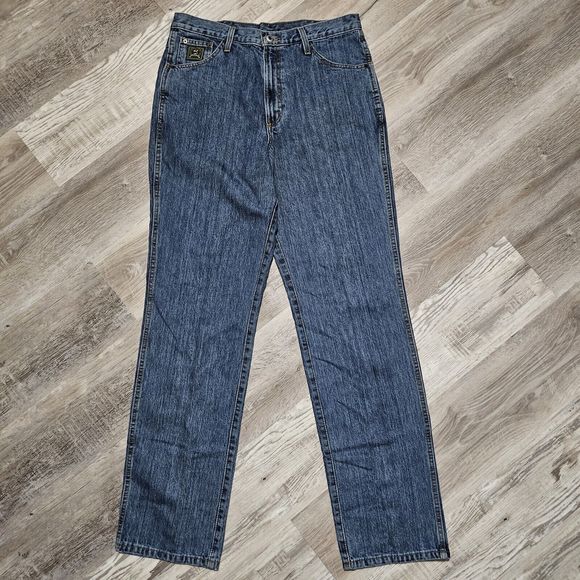 Cinch | Jeans | Cinch Jeans Mens 34x36 Blue Relaxed Fit Tapered Green ...